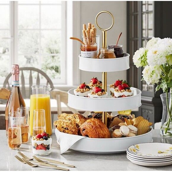 Dining | Members Mark Mulifunctional 3tier Server With Ring Handle ...